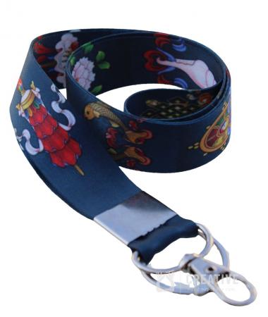 Polyester Auspicious Symbols Keychain/ Keyring | Creativehand Nepal