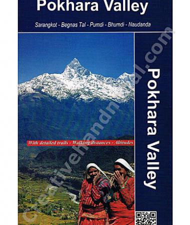 Around Pokhara Valley Map | Creativehand Nepal