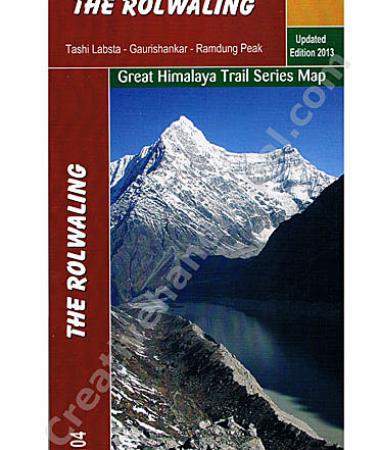 The Rolwaling Trek Map | Creativehand Nepal