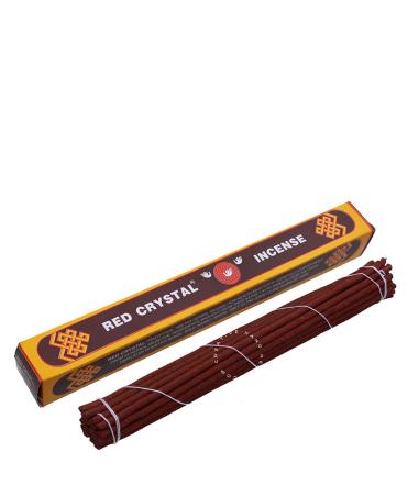Red Crystal Tibetan Incense: Aromatic Blend of Traditional Himalayan ...