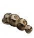 Sacred Serenity: Set of Seven Tibetan Buddhist Brass Water Offering ...