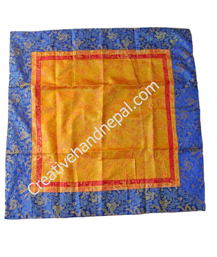 Puja Table Cloth Plain 36 x 36 inch | Creativehand Nepal