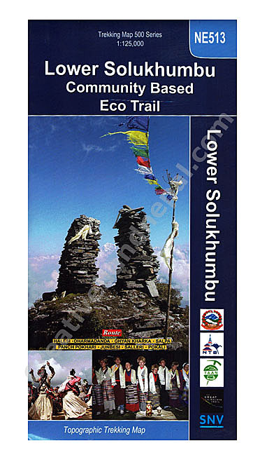 Lower Solukhumbu Map | Creativehand Nepal