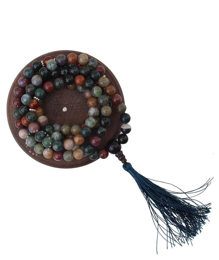 Coral Prayer Beads japa mala 7 to 8 mm | Creativehand Nepal