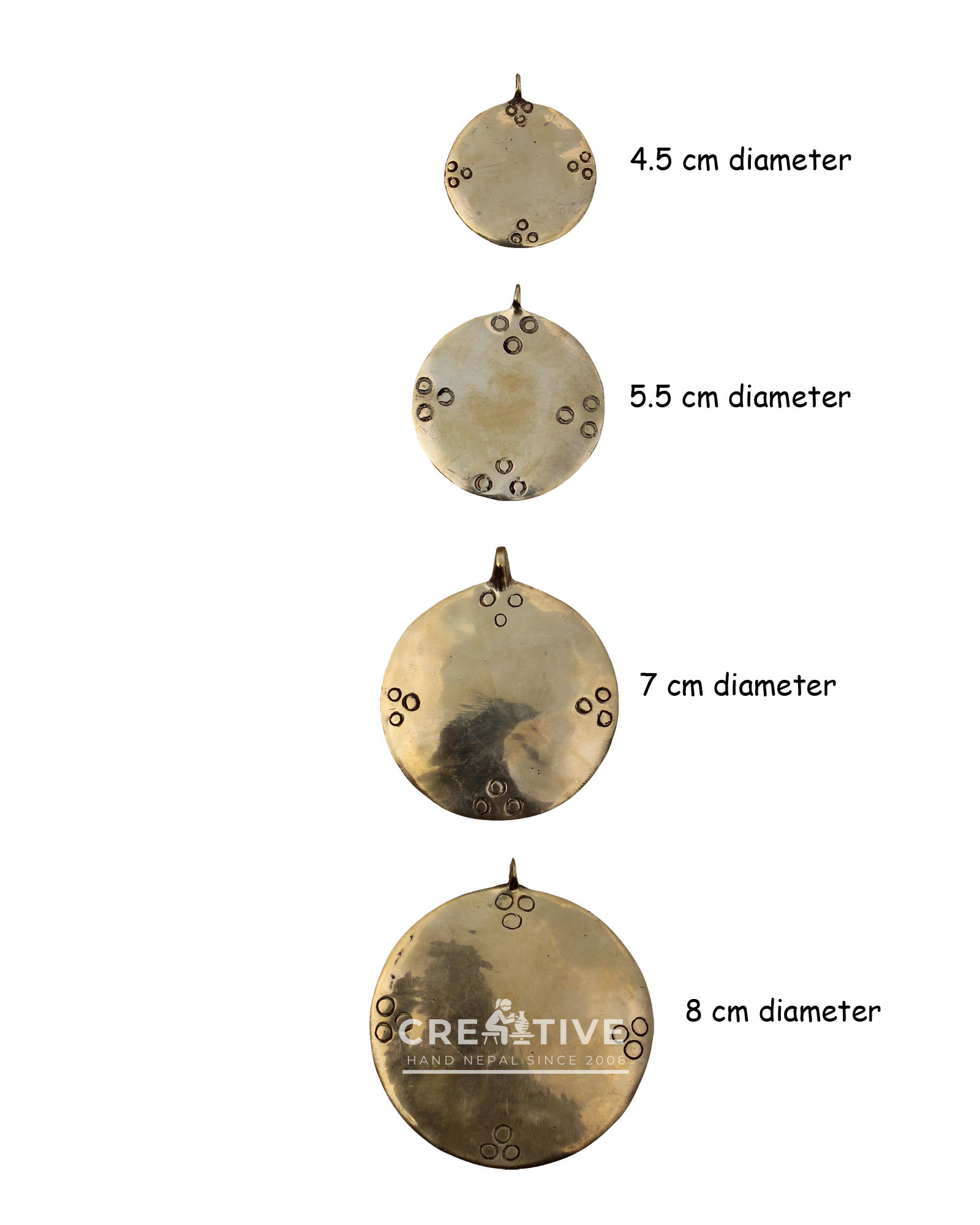 Handcrafted Brass Tibetan Melong (Shamanic Mirror) – Symbol of ...