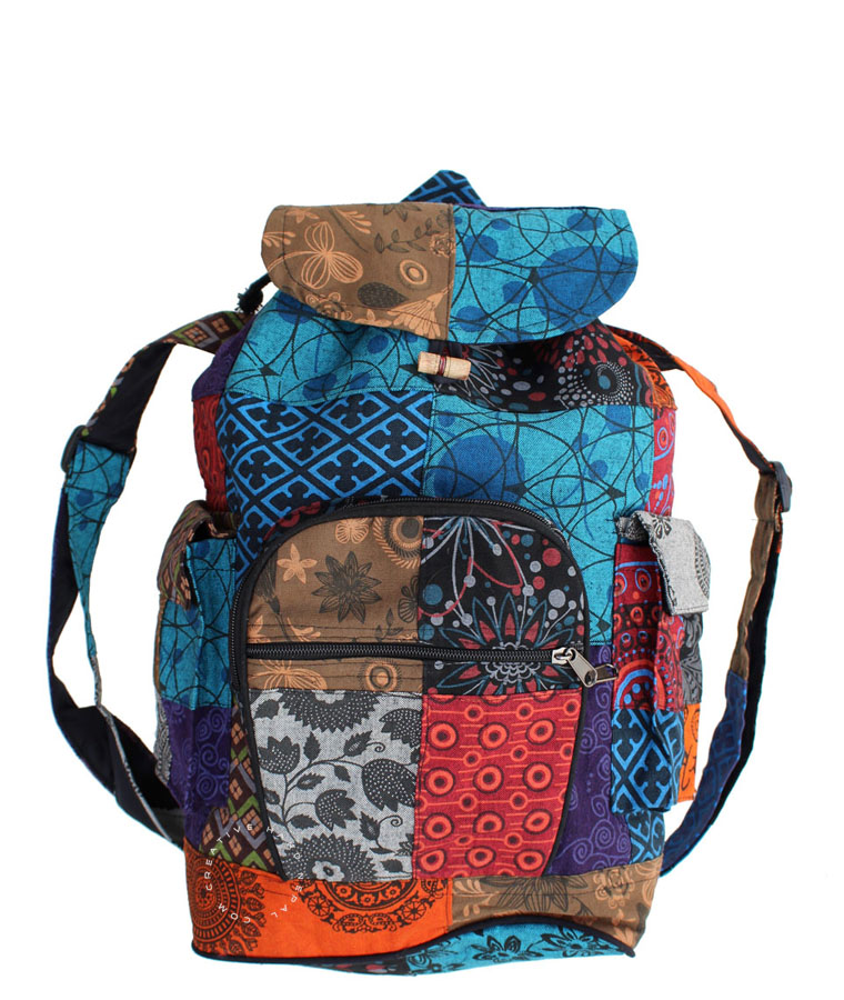 Recycled Jute Rice Bag Backpack | Creativehand Nepal