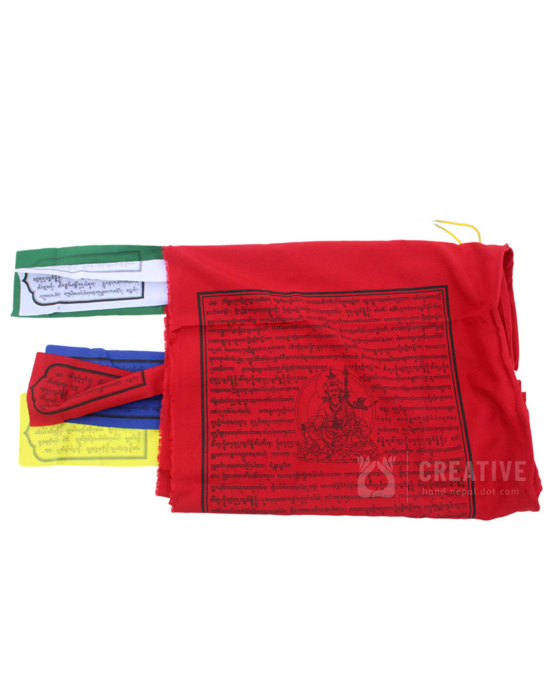 Tibetan Vertical Prayer Flags Guru Rinpoche | Creativehand Nepal