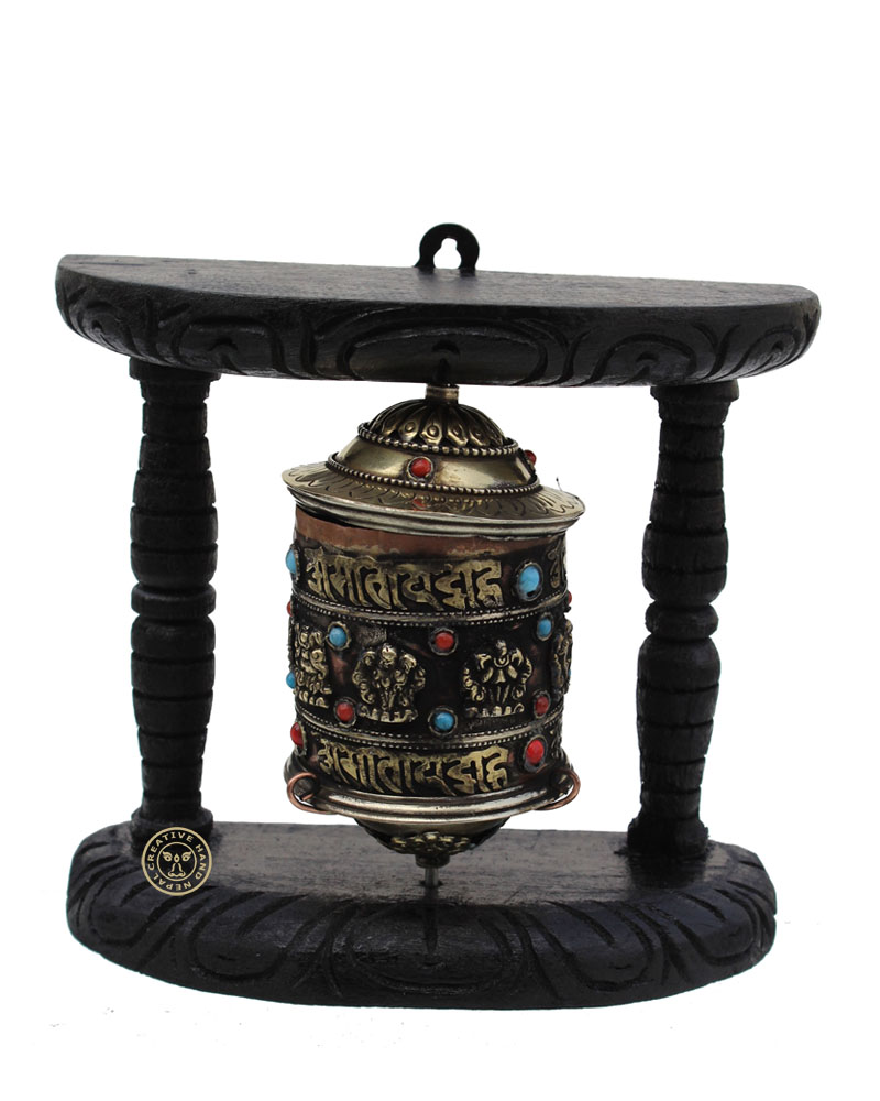Five Wall Mounted Prayer Wheel | Creativehand Nepal