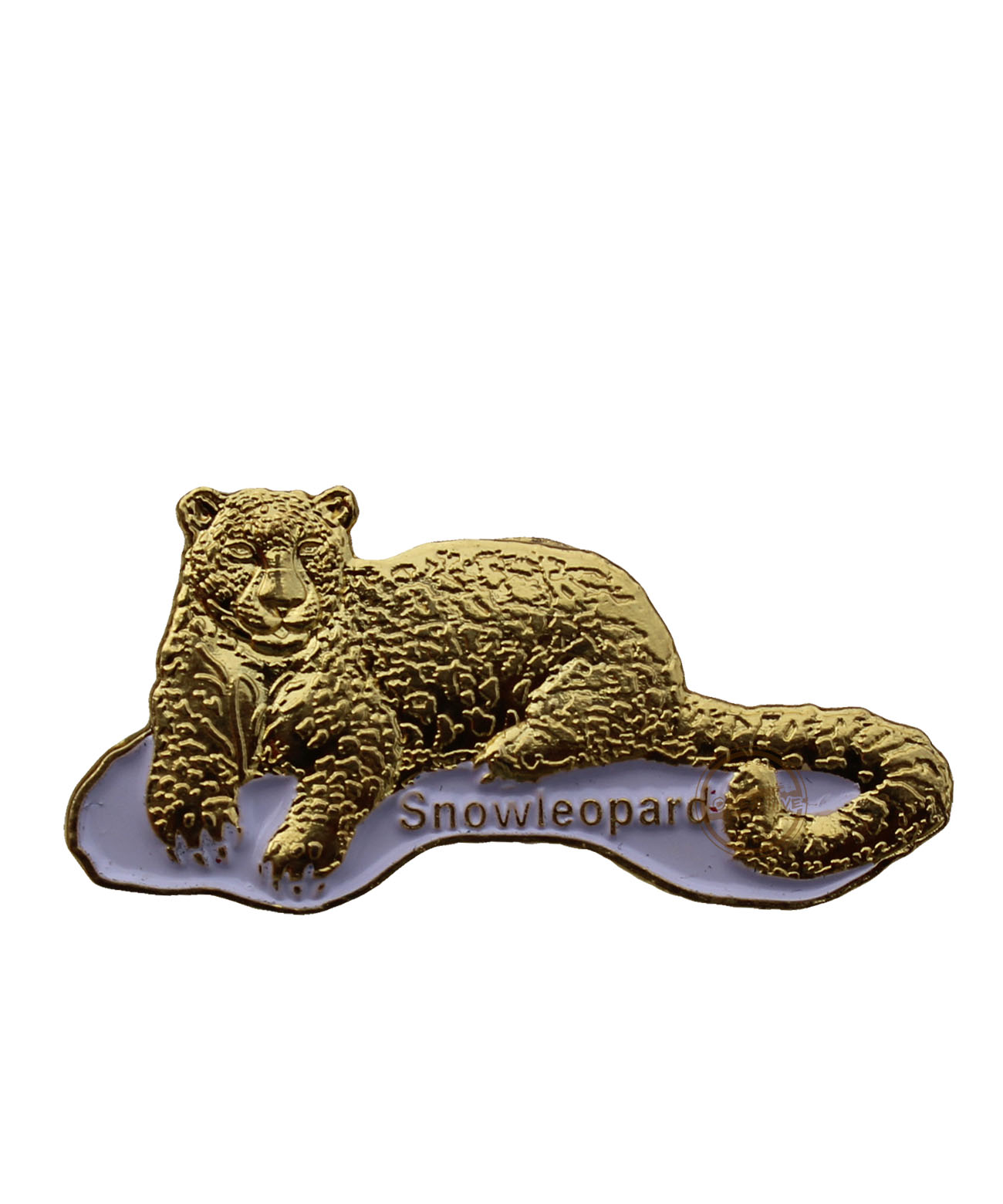 Snow Leopard Pin Badge | Creativehand Nepal