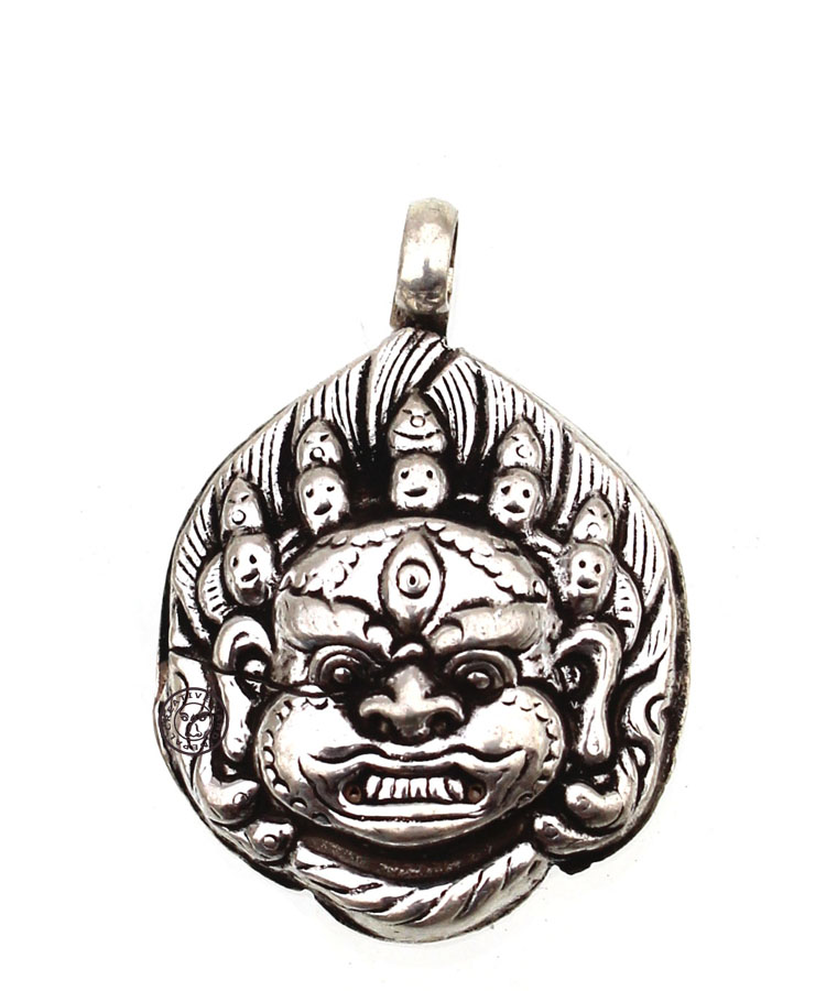 Silver Mahakal Pendant Locket | Creativehand Nepal