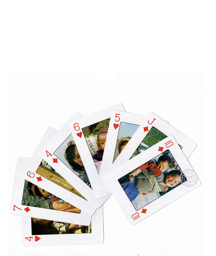 Playing Cards Nepali Children | Creativehand Nepal