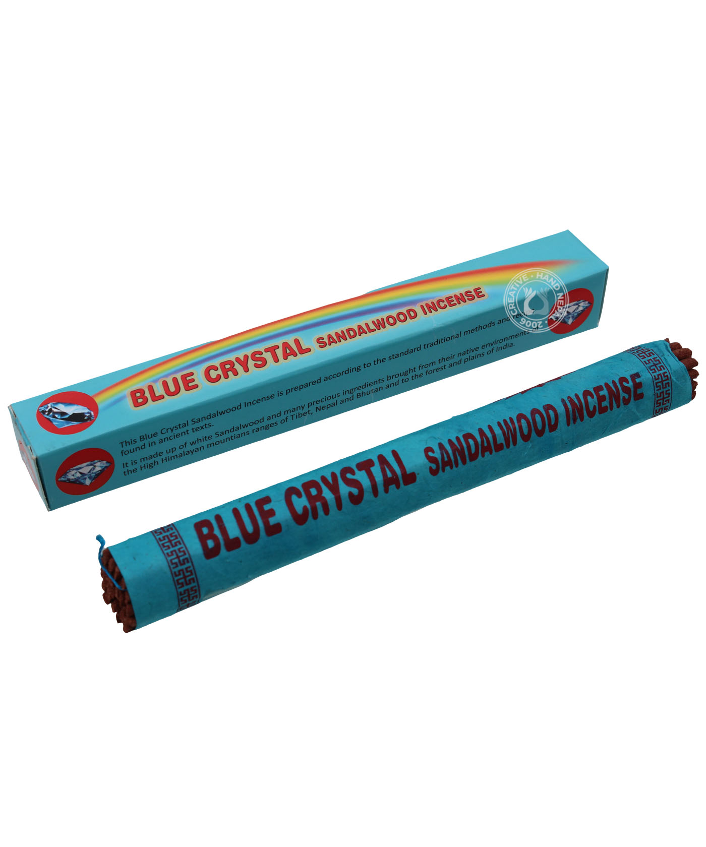 Blue Crystal Sandalwood Incense | Creativehand Nepal