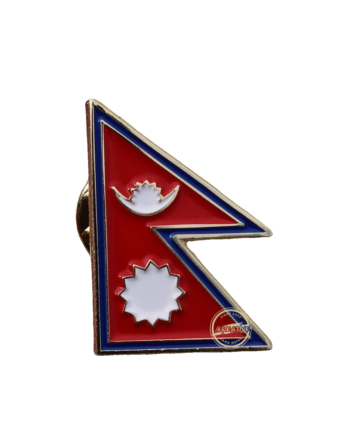 Nepal Flag Pin Badge - Express Your Patriotism with National Pride ...