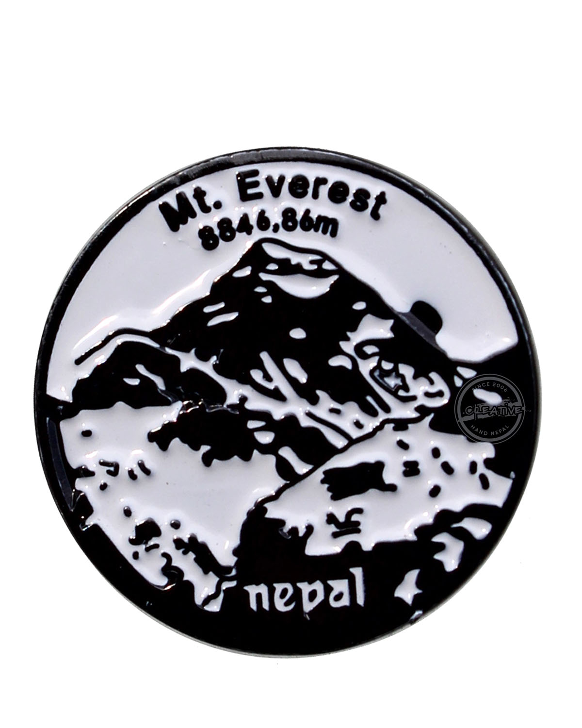 Mount Everest Pin Badge - Symbolic Icon of Adventure and Achievement ...