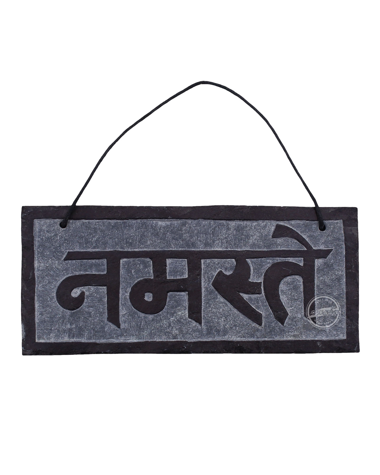 Greet the Divine: Namaste Stone Wall Decor - Infuse Your Space with ...
