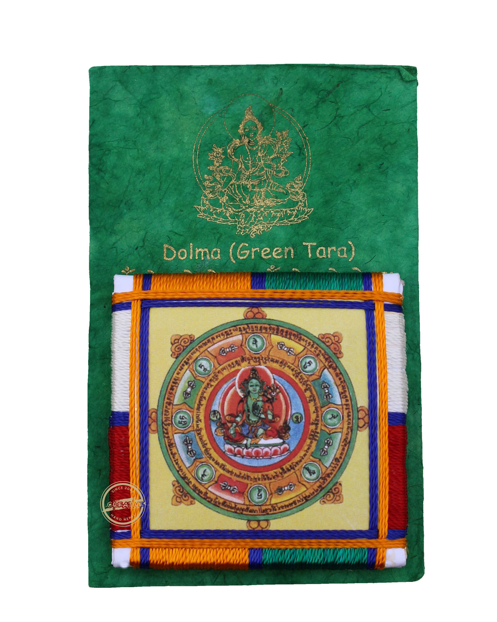 Handmade Green Tara Protection Amulet | Creativehand Nepal