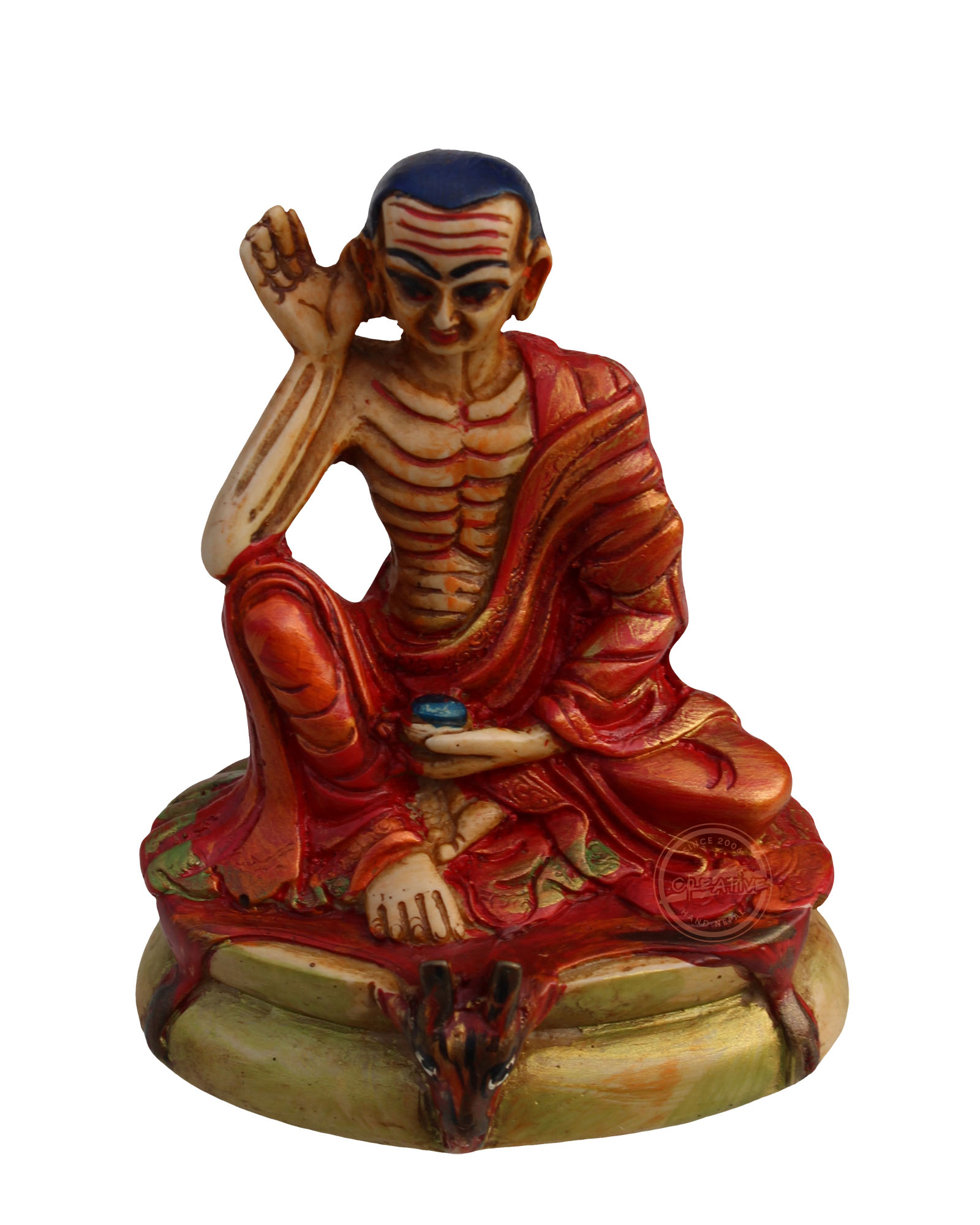 Milarepa Resin Statue | Creativehand Nepal