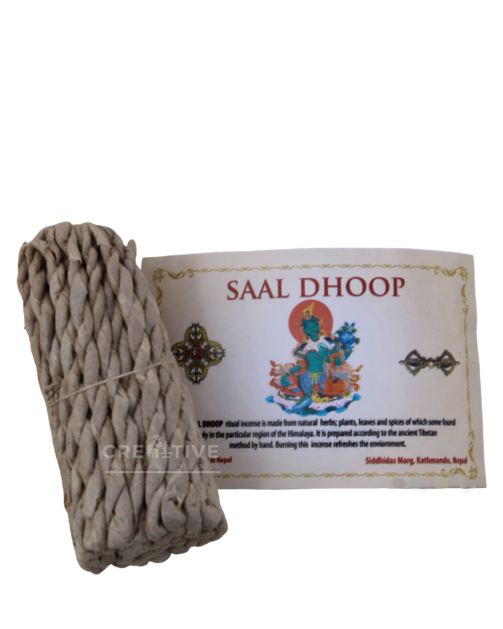 Sal Dhoop Nepali Rope Incense – Sacred Himalayan Resin for Purification ...