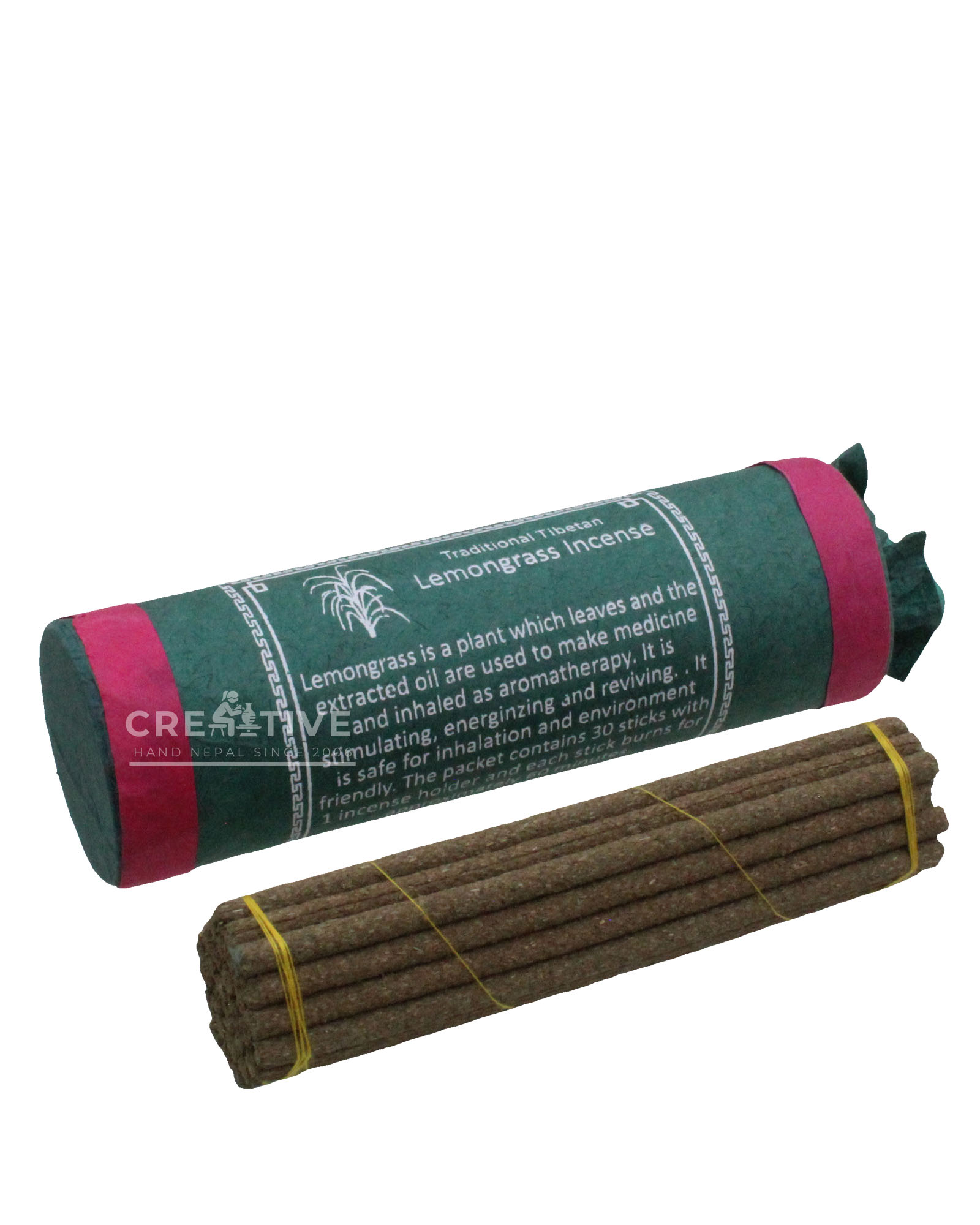 Traditional Tibetan Lemongrass Incense – Handcrafted Natural Herbal ...