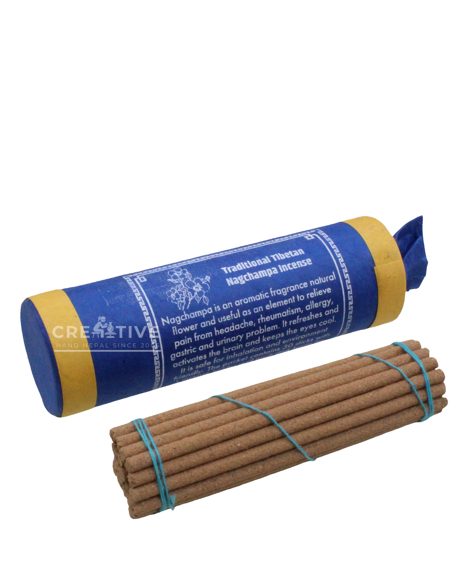 Traditional Tibetan Nagchampa Incense – Handcrafted Natural Herbal ...