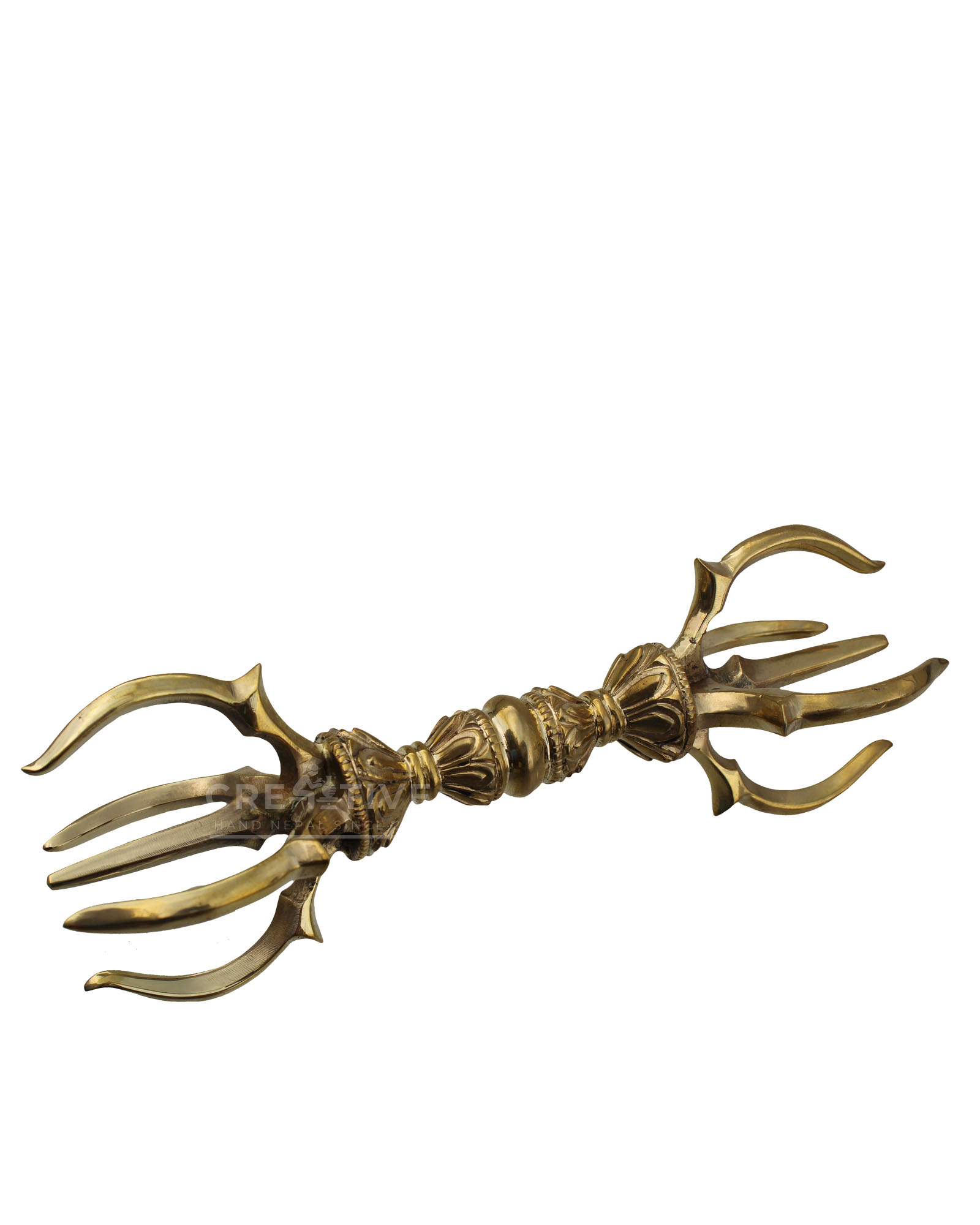 Indra Vajra (Dorje) Thunderbolt – Handcrafted Brass Ritual Object ...